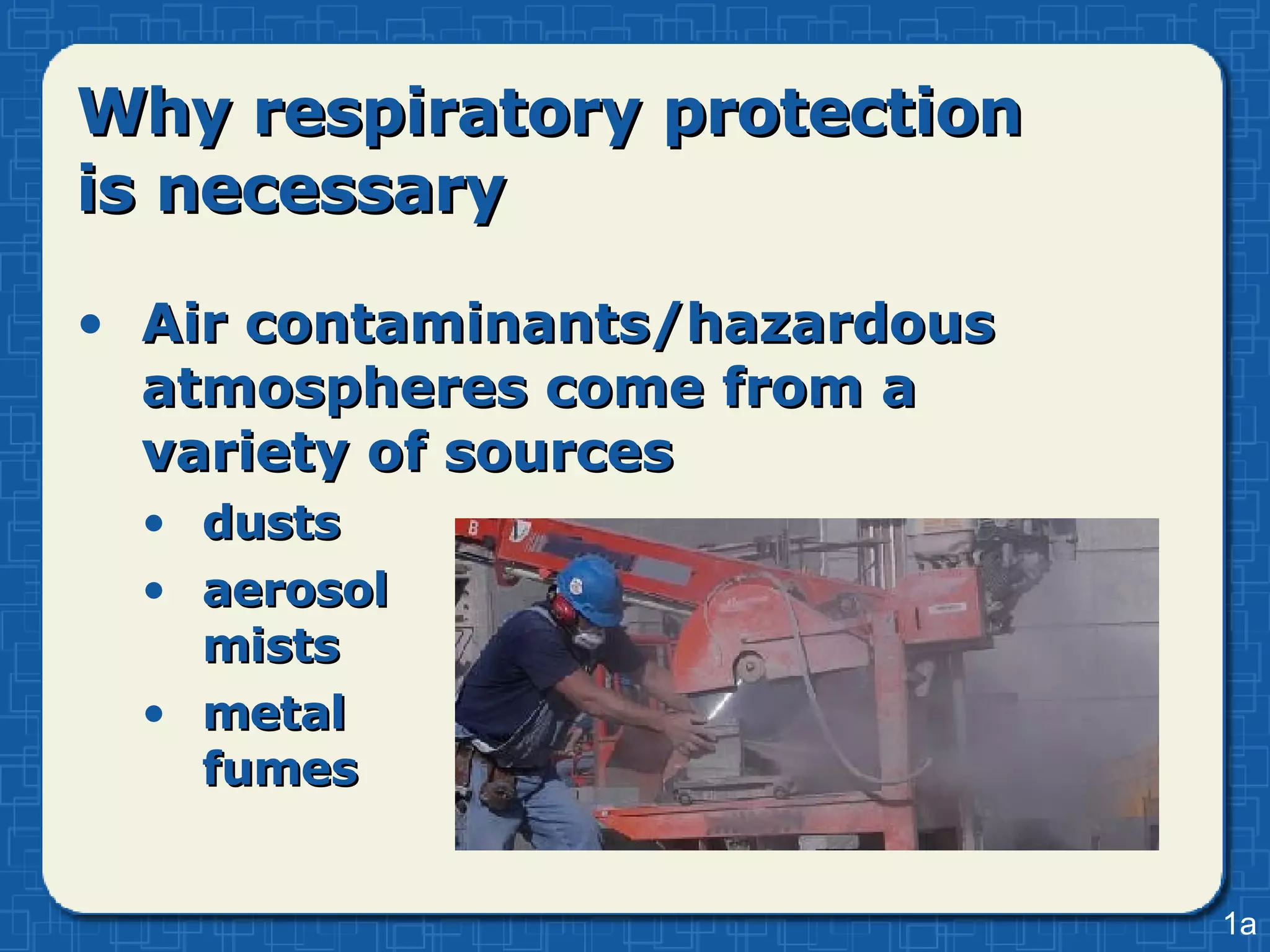 Respiratory Protection | PPT