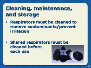 Respiratory Protection | PPT