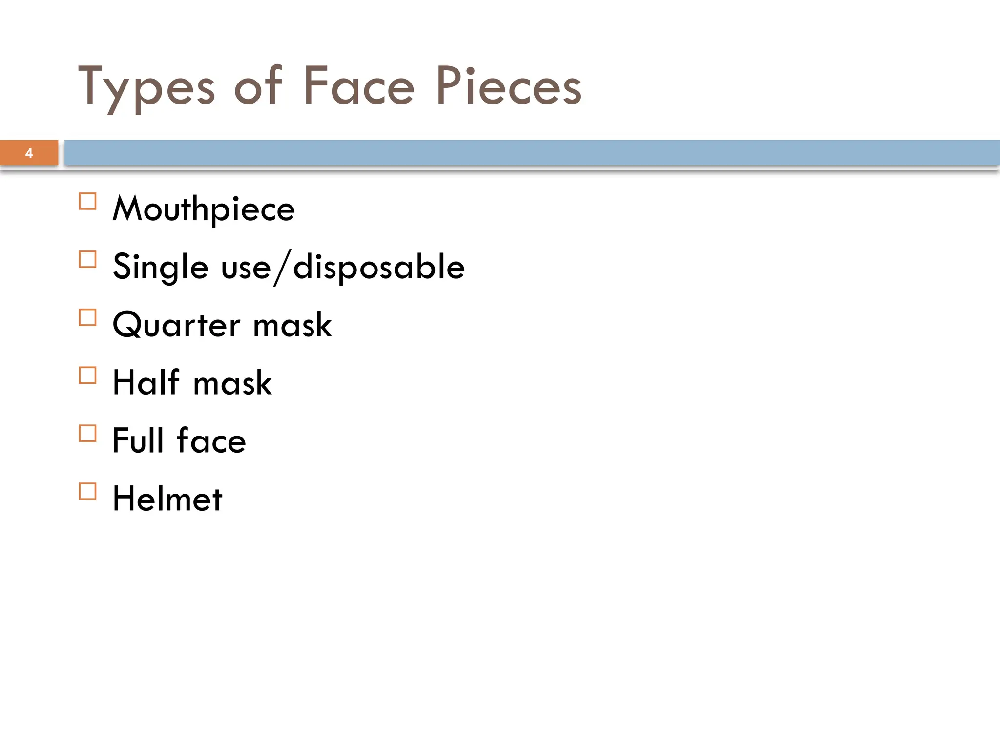 Respiratory-Protection basics and clarification | PPTX