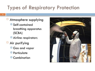 Respiratory-Protection basics and clarification | PPTX