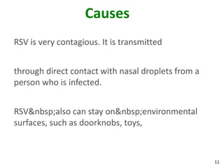 Respiratory syncytial virus | PPTX