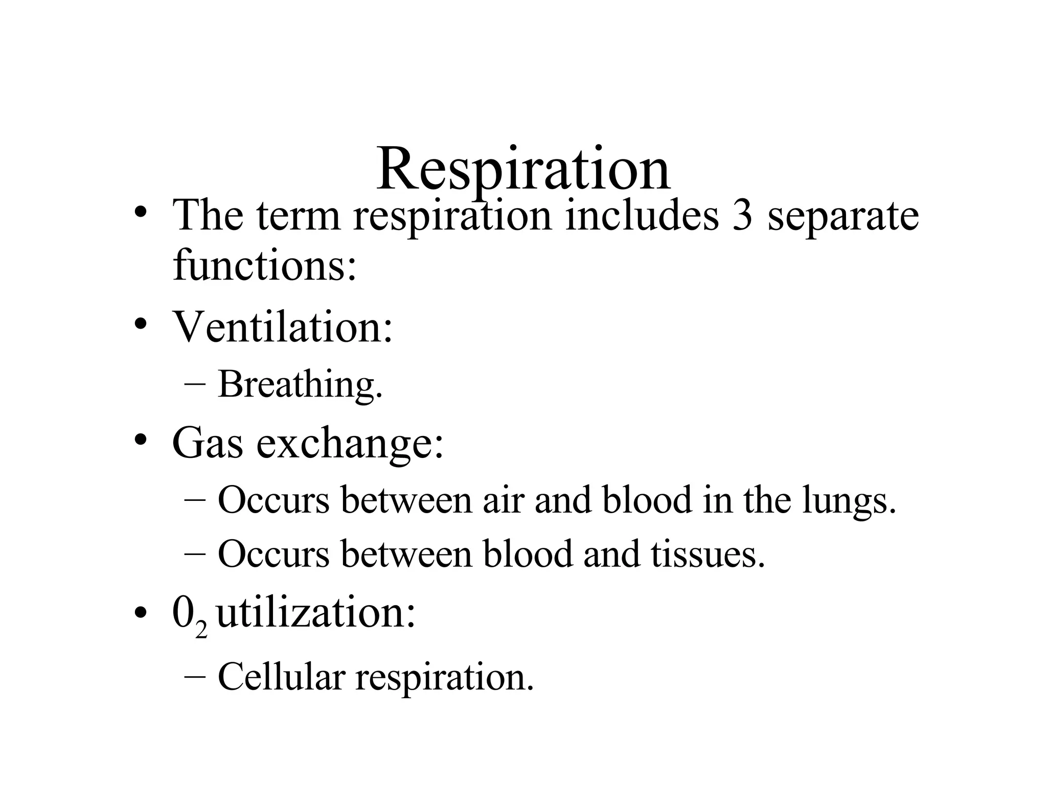 Respiratory System | PPT