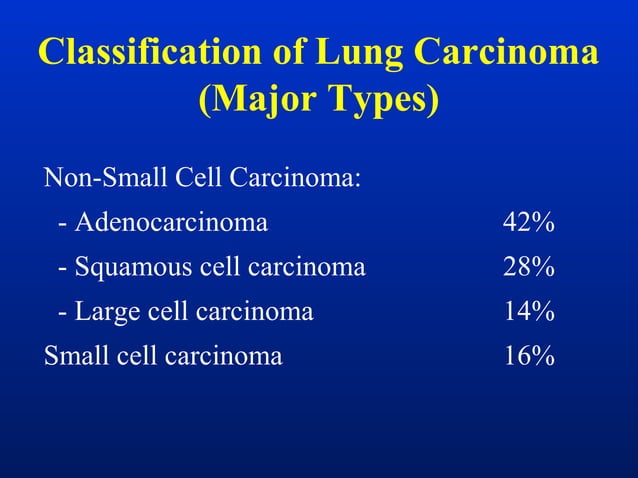 lung carcinoma | PPT