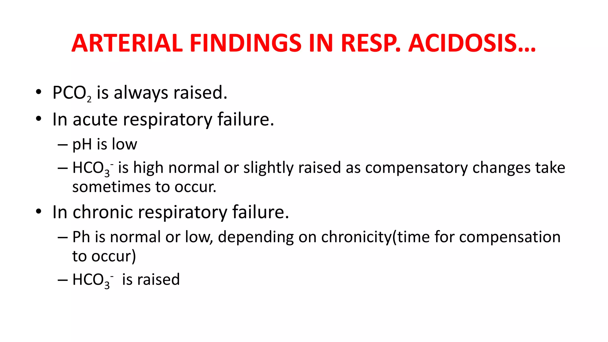 Respiratory acidosis and alkalosis | PPTX