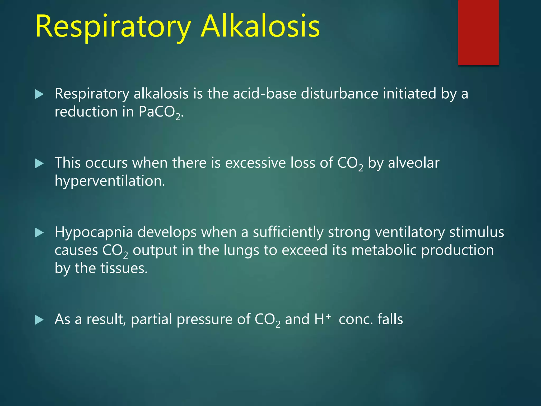 Respiratory acidosis and alkalosis | PPTX