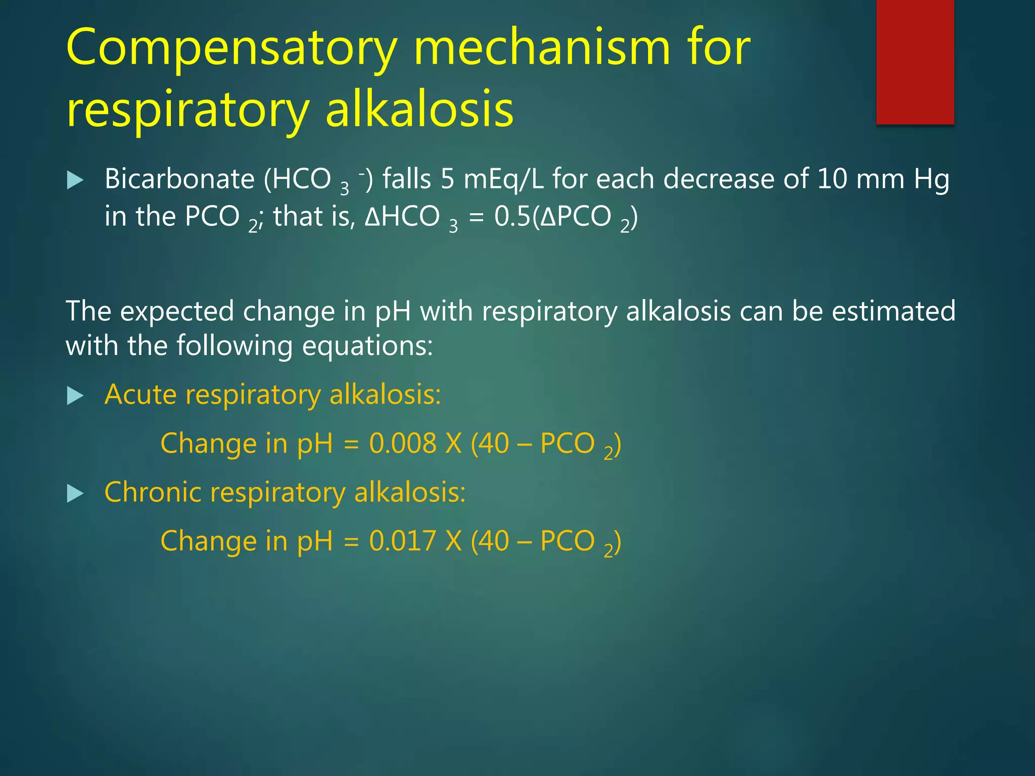 Respiratory acidosis and alkalosis | PPTX