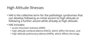 Respiratory adaptations on high altitude & physical exercise.pptx
