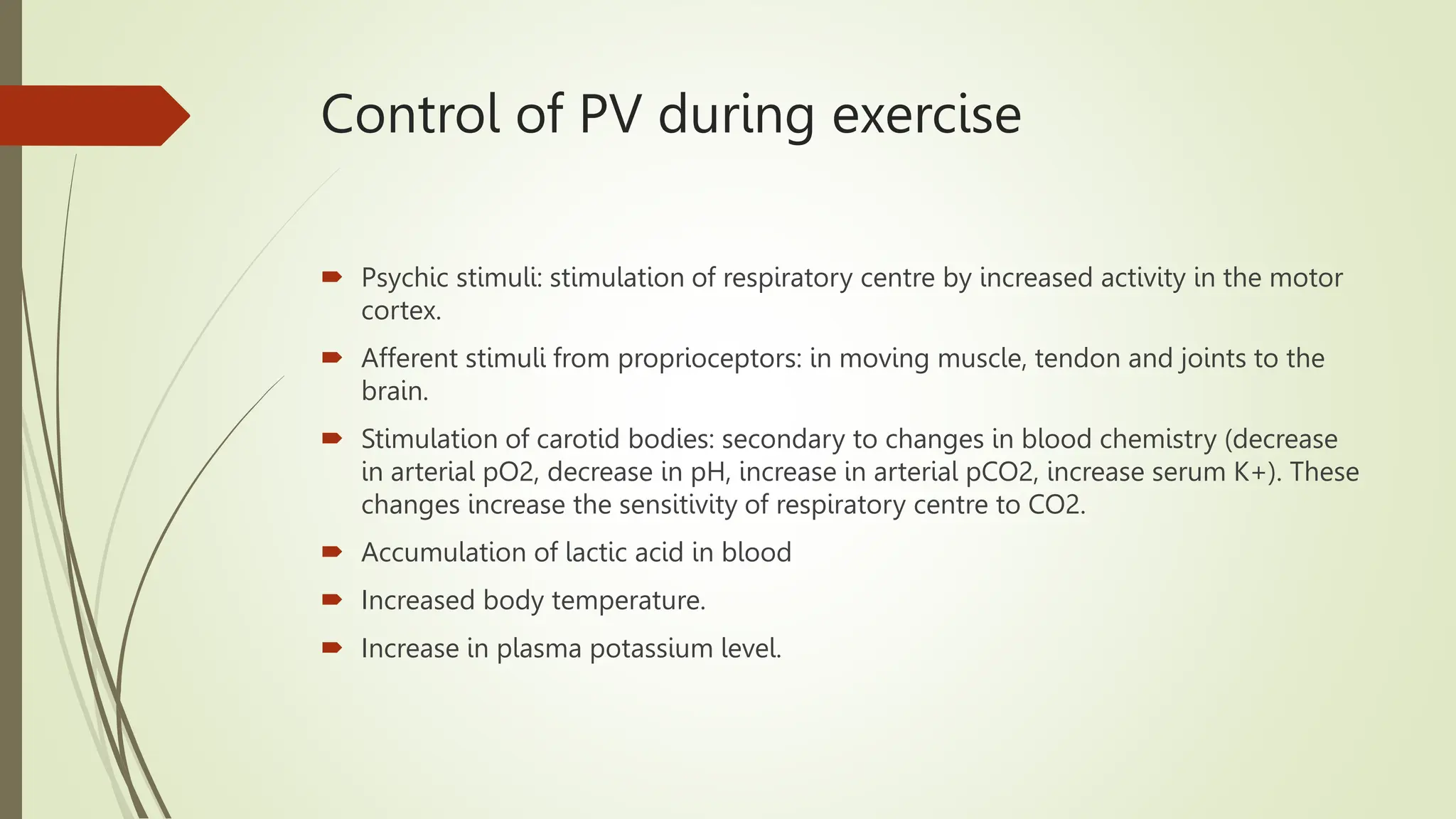 respiratory adjustments during exercise.pptx | Lung and Respiratory Health | Diseases and Conditions