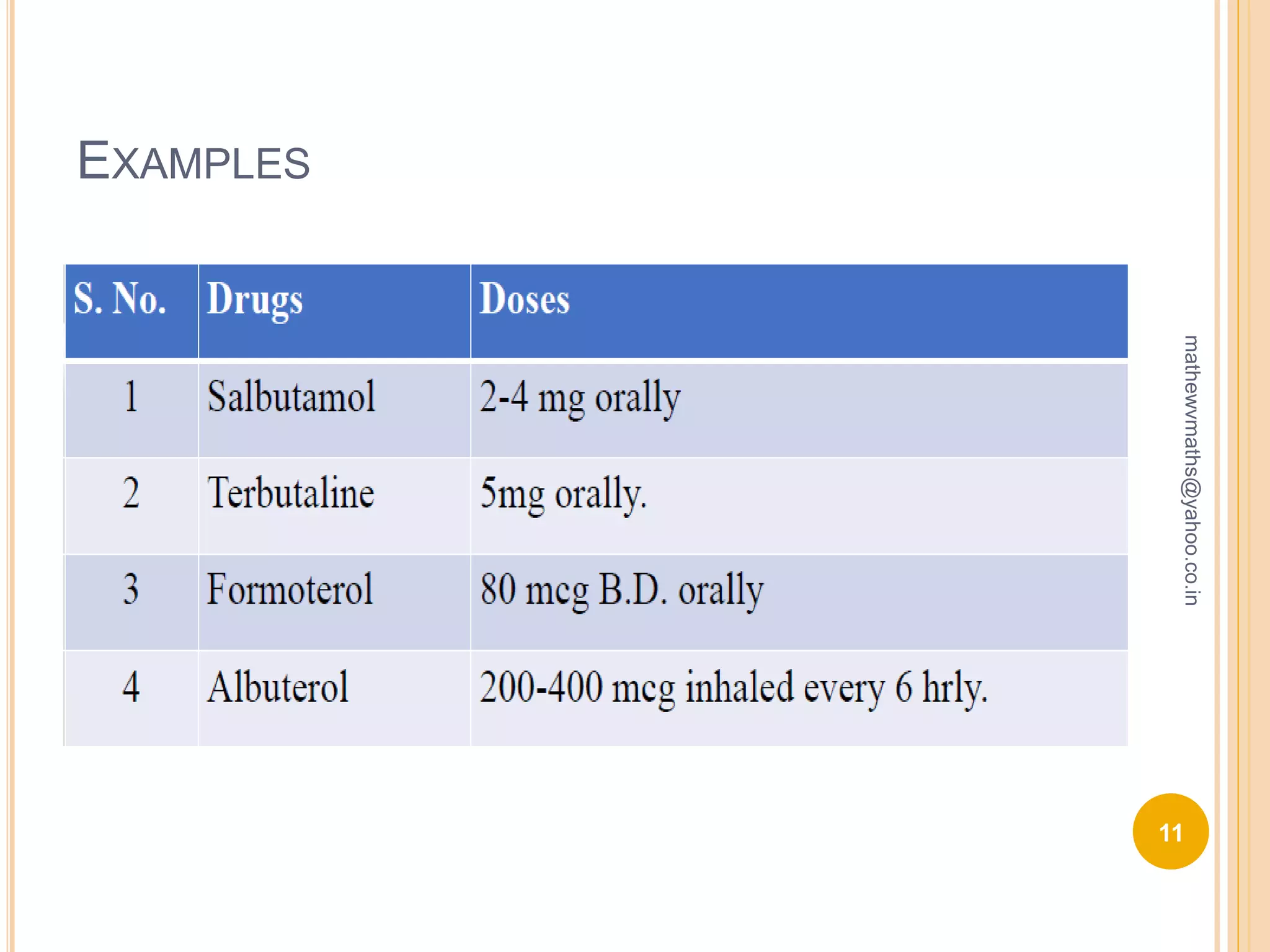 Respiratory agents- DRUGS OF RESPIRATORY SYSTEM | PPTX
