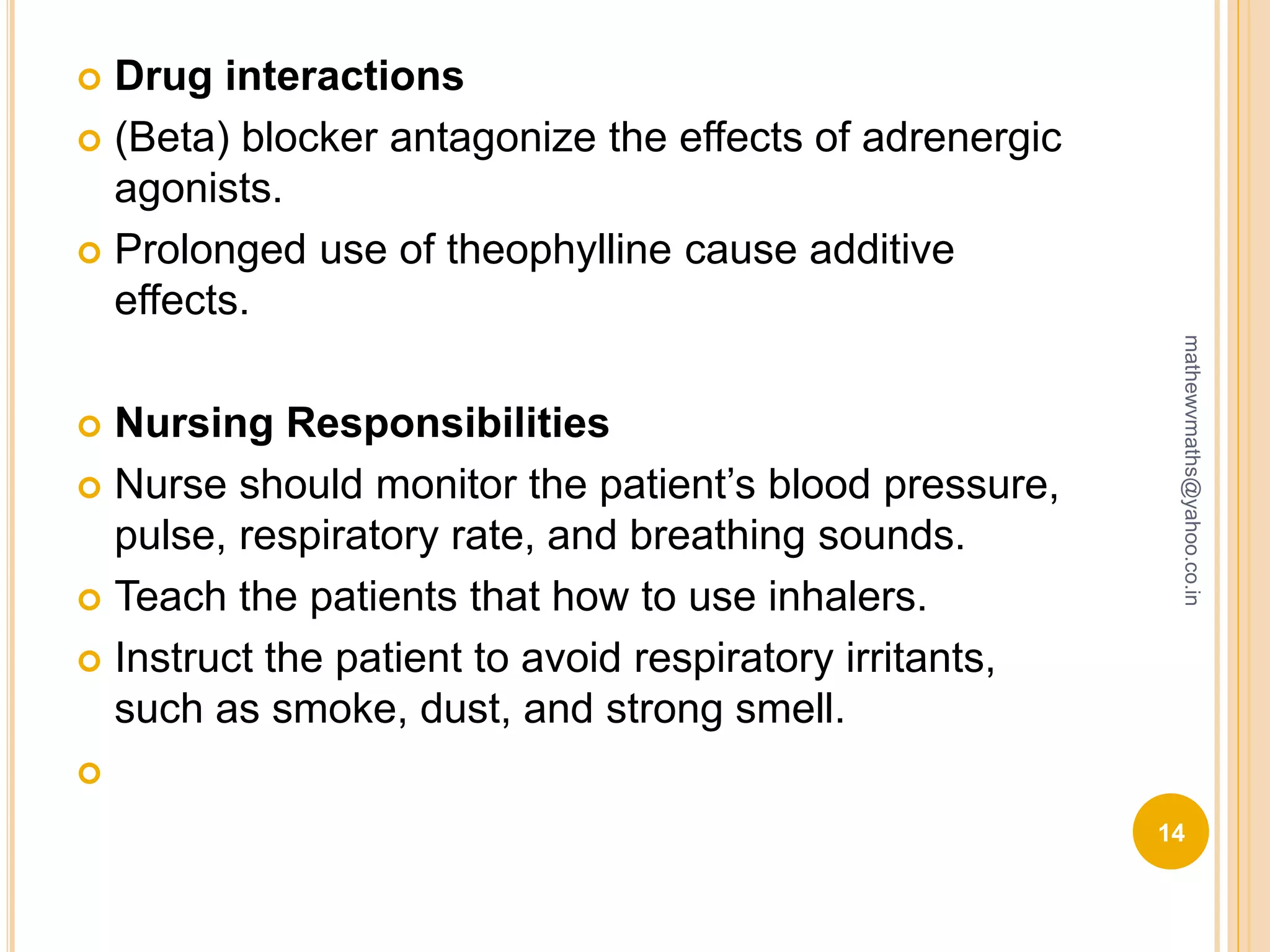 Respiratory agents- DRUGS OF RESPIRATORY SYSTEM | PPTX