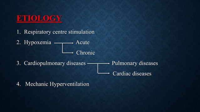 Respiratory alkalosis | PPTX | Lung and Respiratory Health | Diseases ...