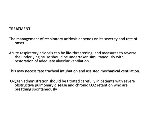 Respiratory alkalosis and acidosis | PPTX