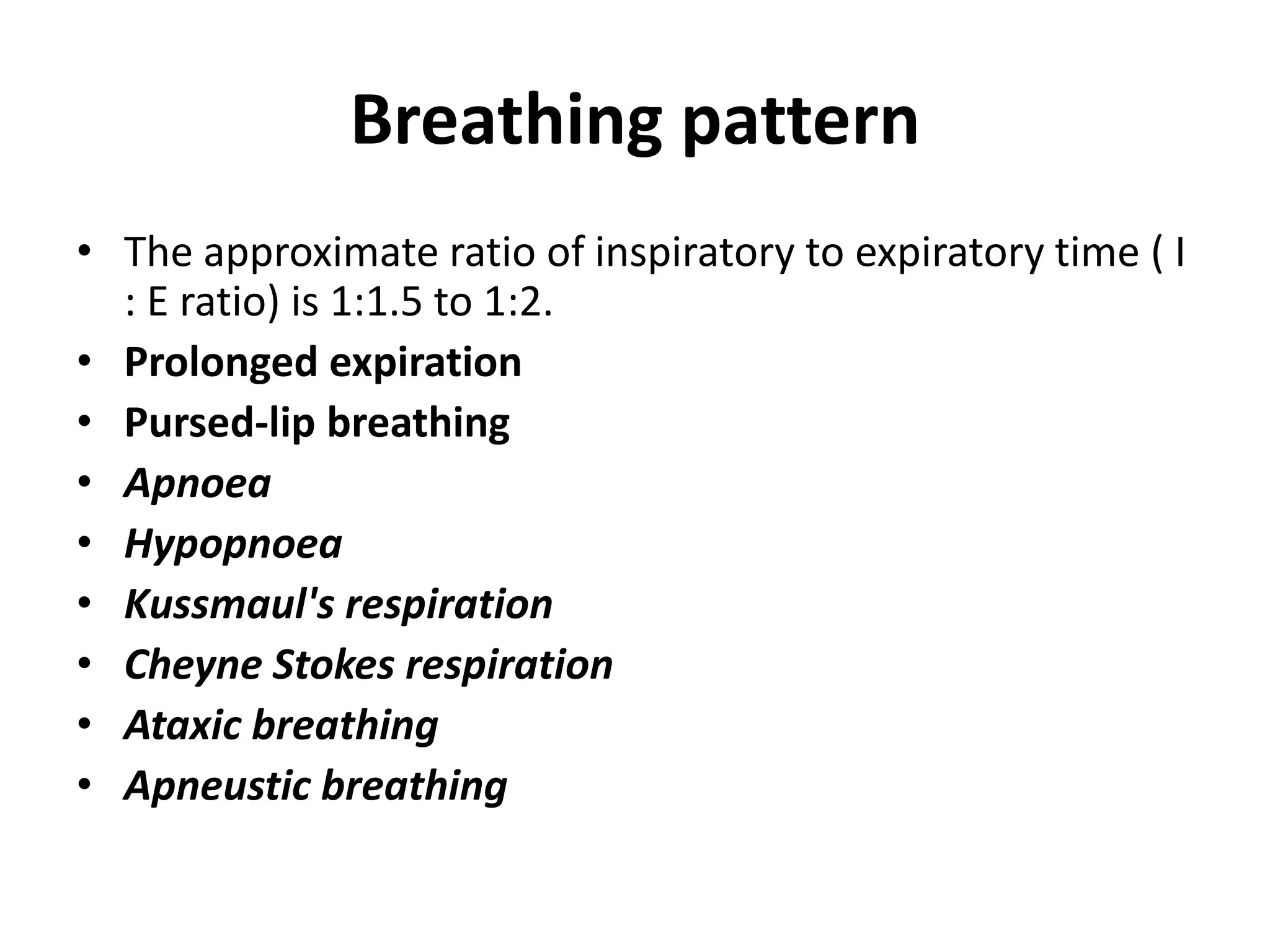 Respiratory and cardiac assessmet | PPTX