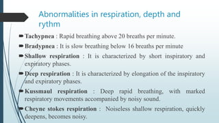 HEALTH ASSESSMENT IN RESPIRATORY SYSTEM. | PPTX