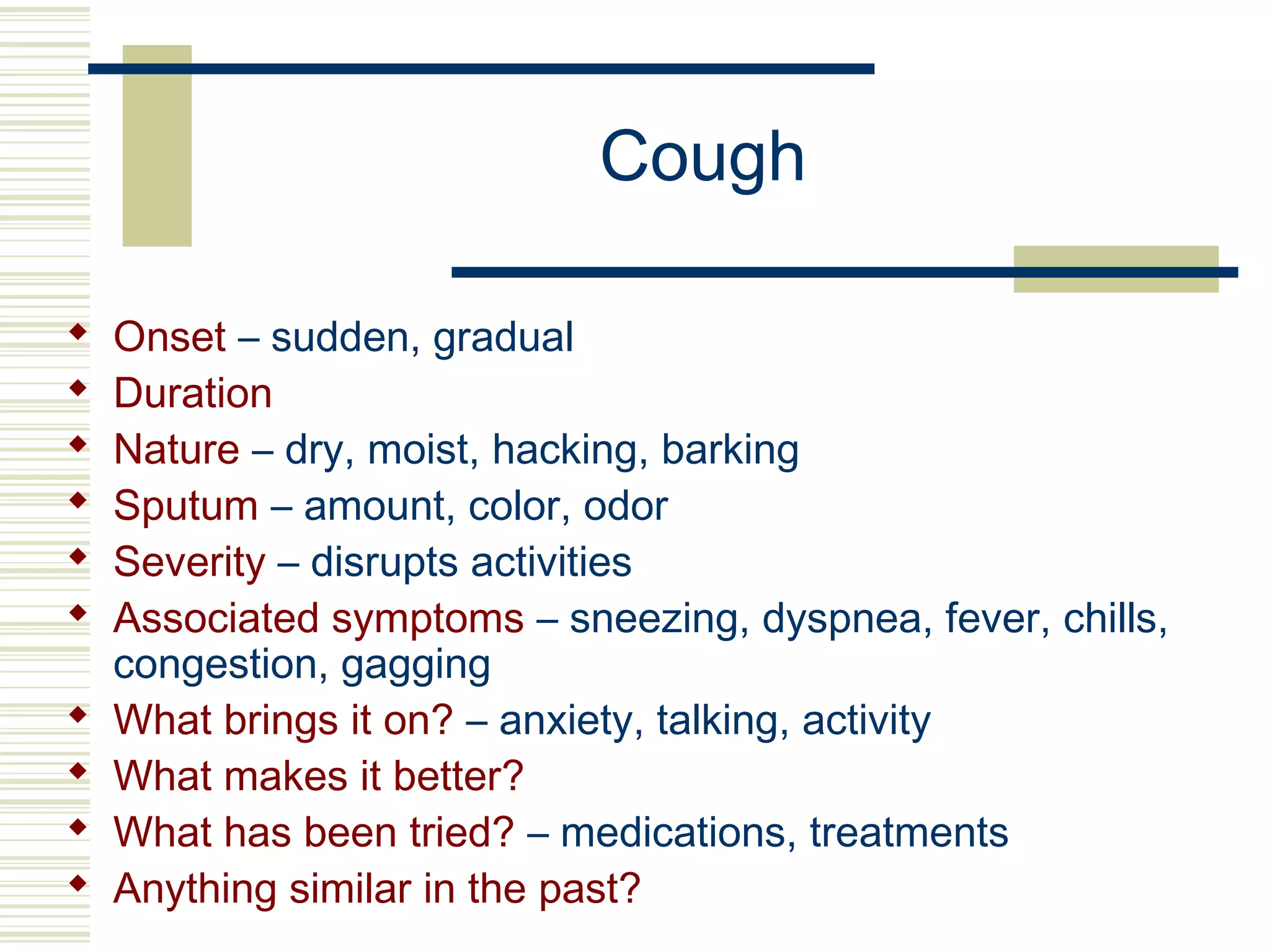 ASSESSMENT OF THE CHEST AND LUNGS | PPT