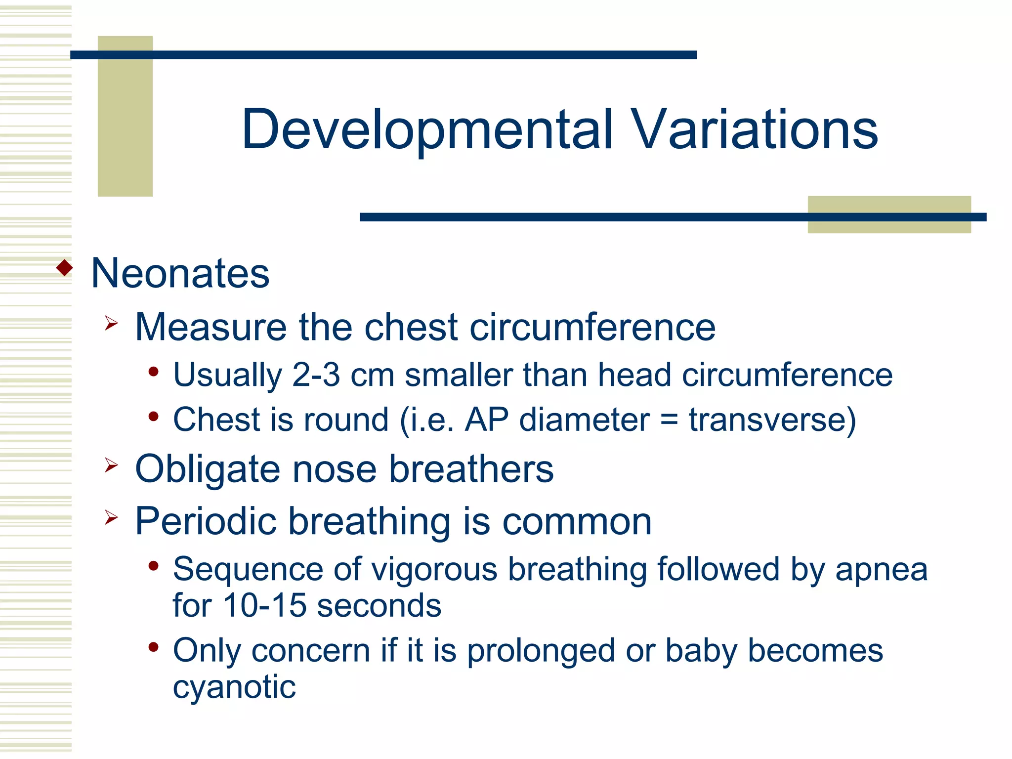ASSESSMENT OF THE CHEST AND LUNGS | PPT