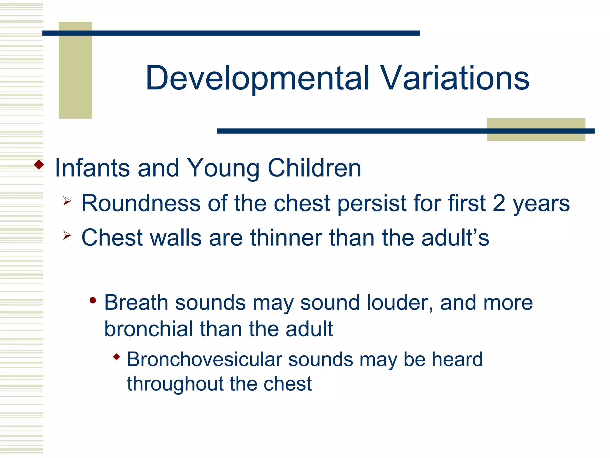 ASSESSMENT OF THE CHEST AND LUNGS | PPT