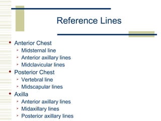 ASSESSMENT OF THE CHEST AND LUNGS | PPT