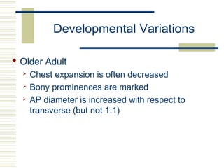 ASSESSMENT OF THE CHEST AND LUNGS | PPT