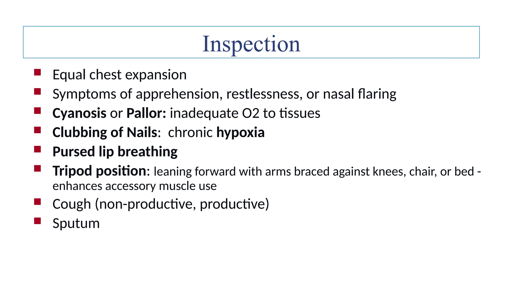 respiratory assessment -cardiac and peripheral vascular system | PPTX