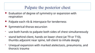 respiratory assessment -cardiac and peripheral vascular system | PPTX