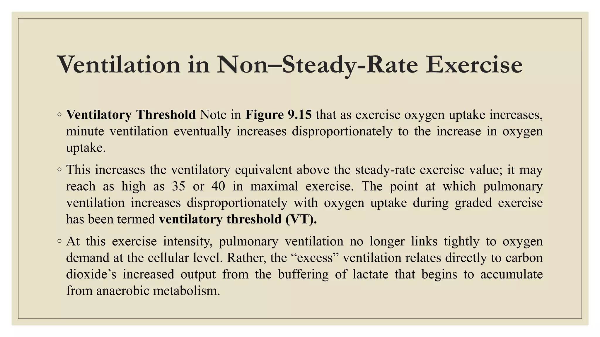 Respiratory system changes during exercises | PPTX