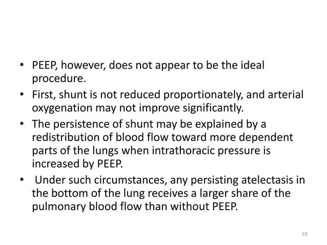 Respiratory changes during anesthesia and ippv | PPTX | Lung and ...