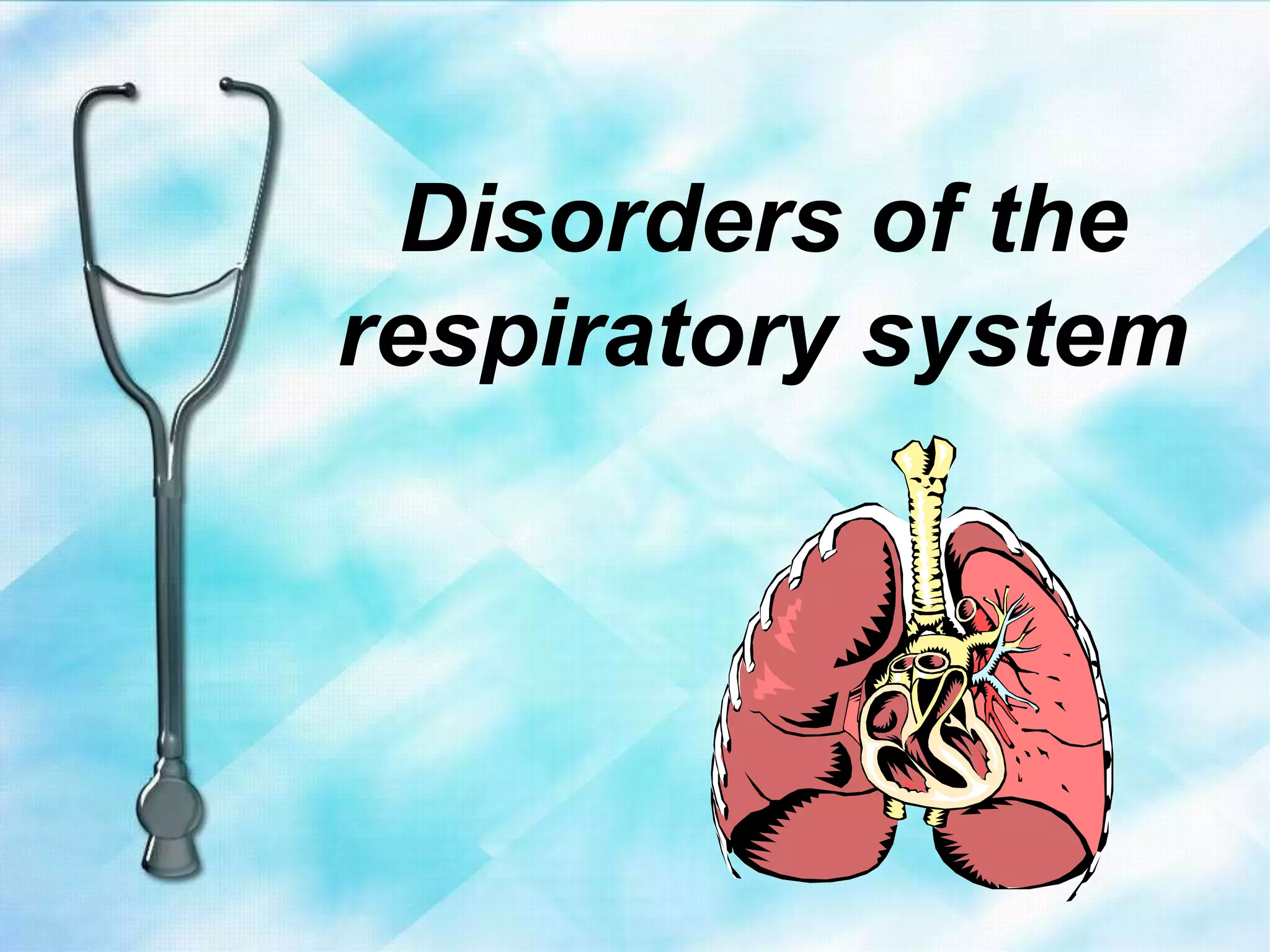 Respiratory Diseases | PPTX