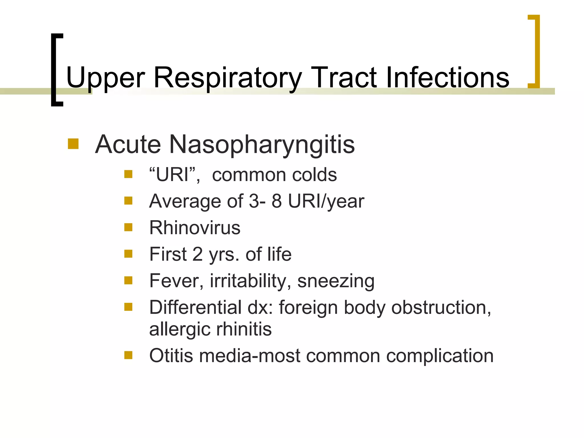 Respiratory disorders in children | PPT