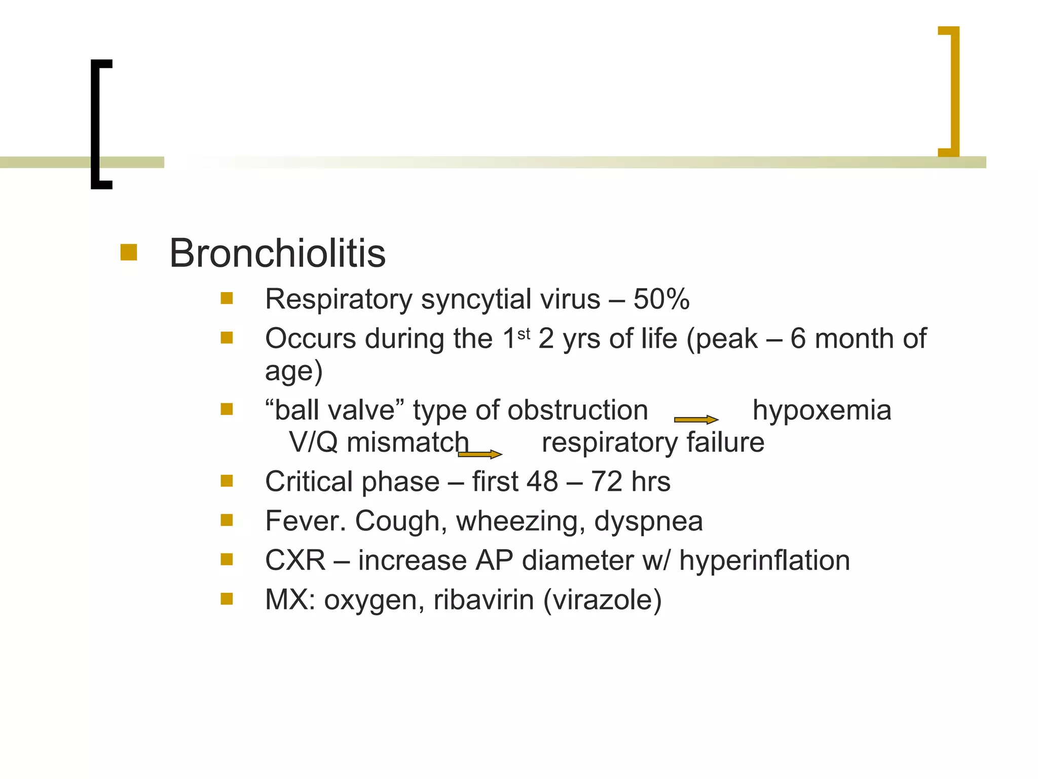 Respiratory disorders in children | PPT