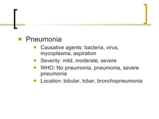 Respiratory disorders in children | PPT