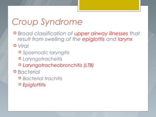 Respiratory disorders peds | PPT