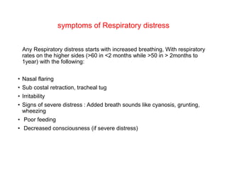 An approach to respiratory distrss and management | PPT