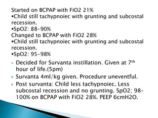 Respiratory distress in neonates | PPTX