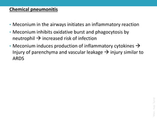 Respiratory distress in newborn | PPTX