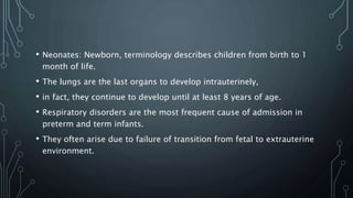 Respiratory distress in newborn | PPTX