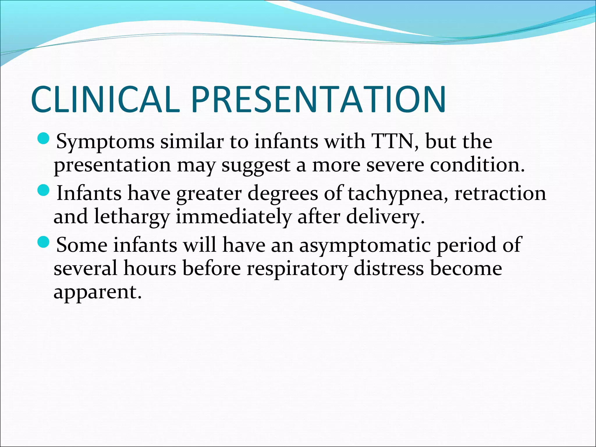 Respiratory Distress in The Newborn | PPT