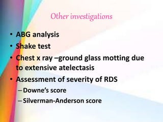 Respiratory distress of newborn | PPTX