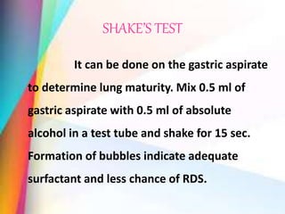 Respiratory distress of newborn | PPTX