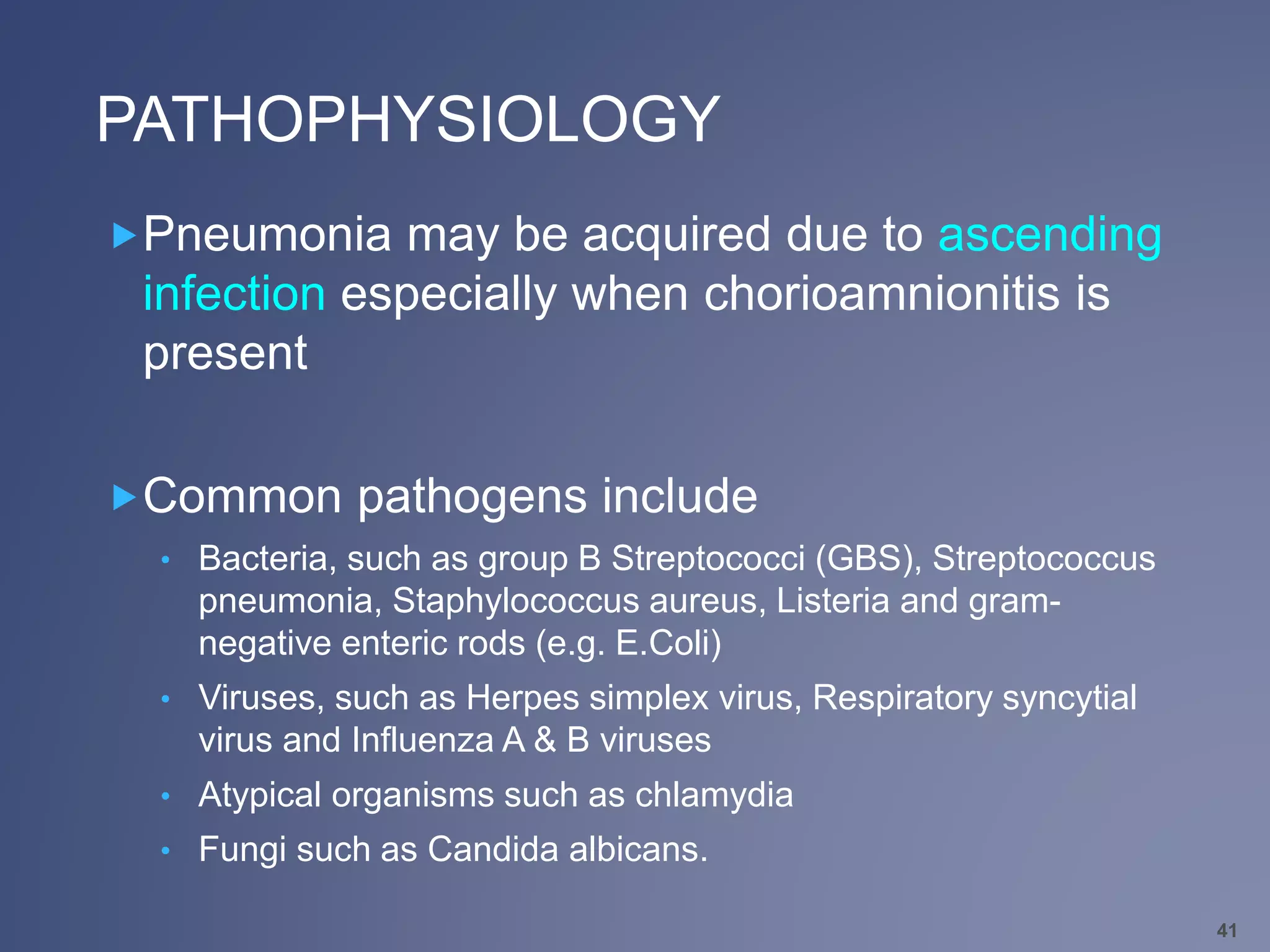 Respiratory distress of the newborn | PPTX