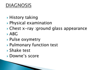 Respiratory distress syndrome | PPTX