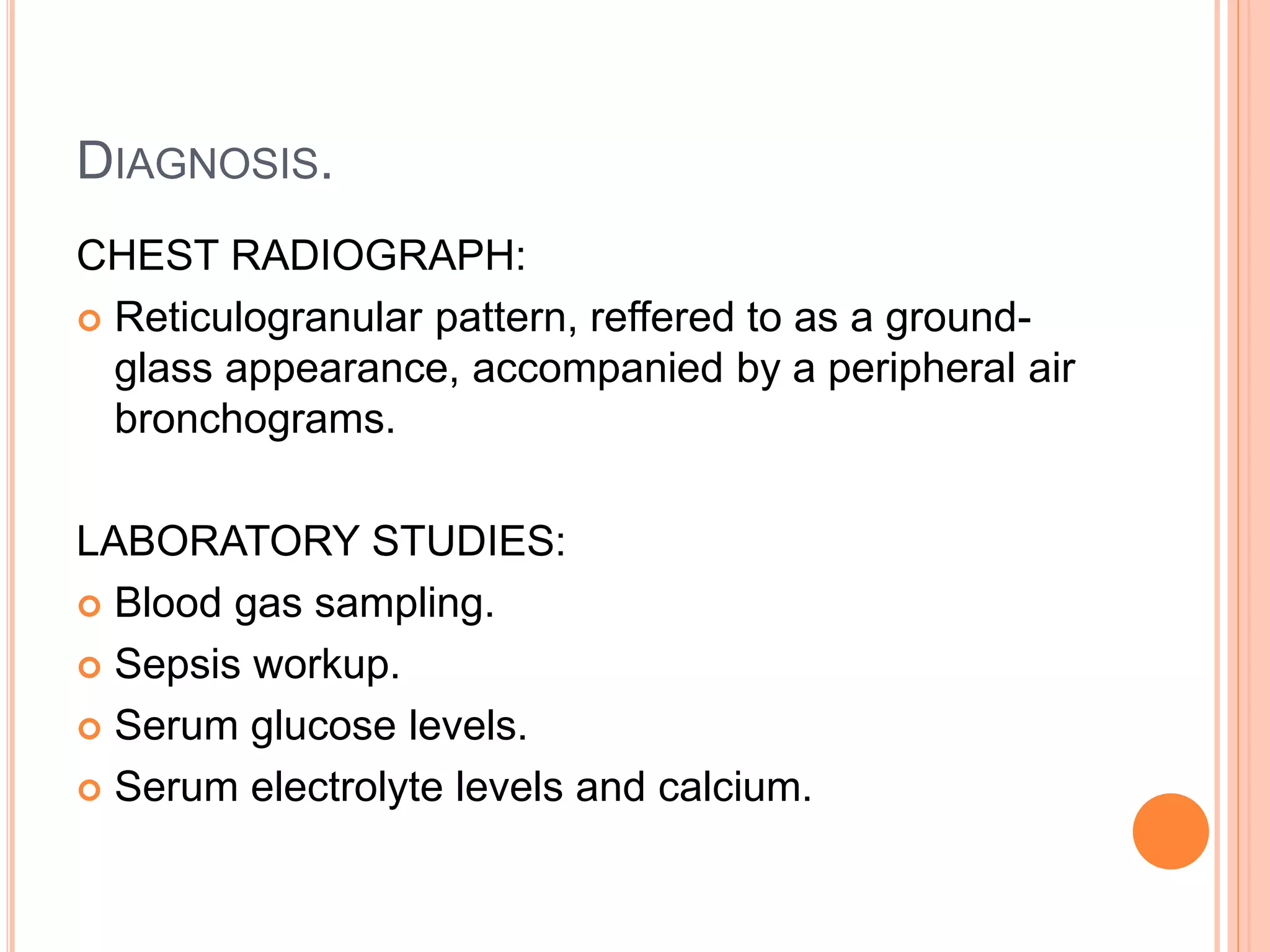Respiratory distress syndrome | PPTX