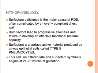 Respiratory distress syndrome | PPT