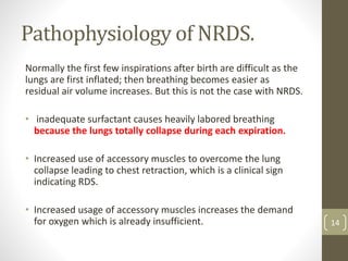 Respiratory distress syndrome [RDS] | PPTX | Lung and Respiratory ...