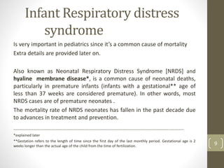 Respiratory distress syndrome [RDS] | PPTX