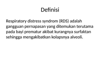 Respiratory Distres Syndrom Pada Neonatus.pptx
