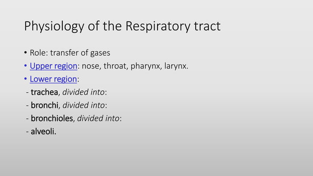 Respiratory dosage form technology | PPTX | Lung and Respiratory Health ...