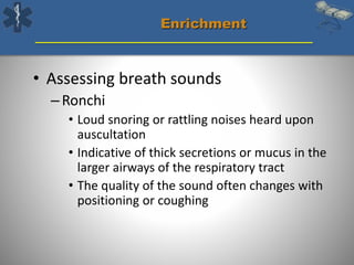 Respiratory emergencies | PPTX