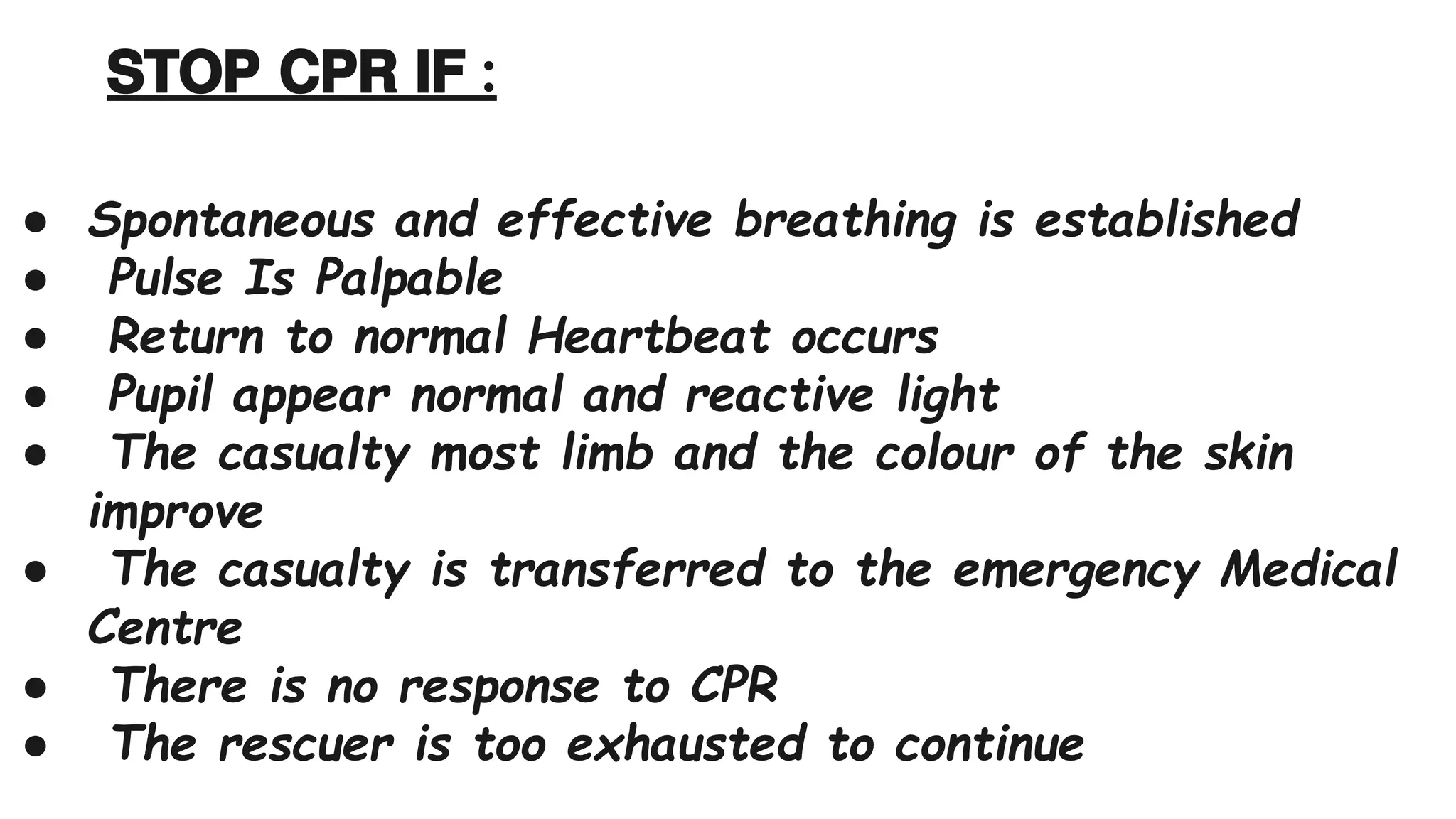 Cardiopulmonary resuscitation according to respiratory emergencies | PDF