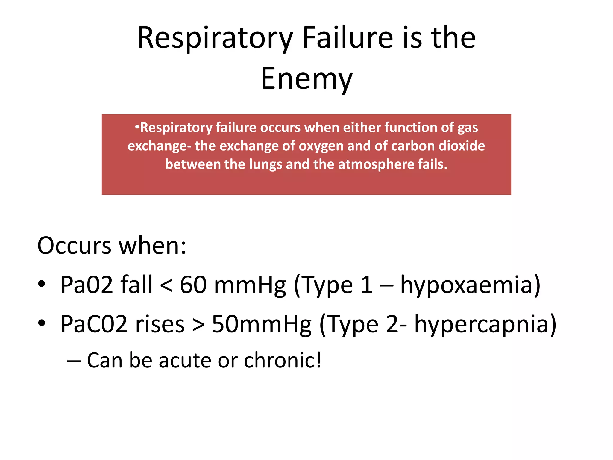 Basics of Respiratory Emergencies for ED Nurses! | PPTX